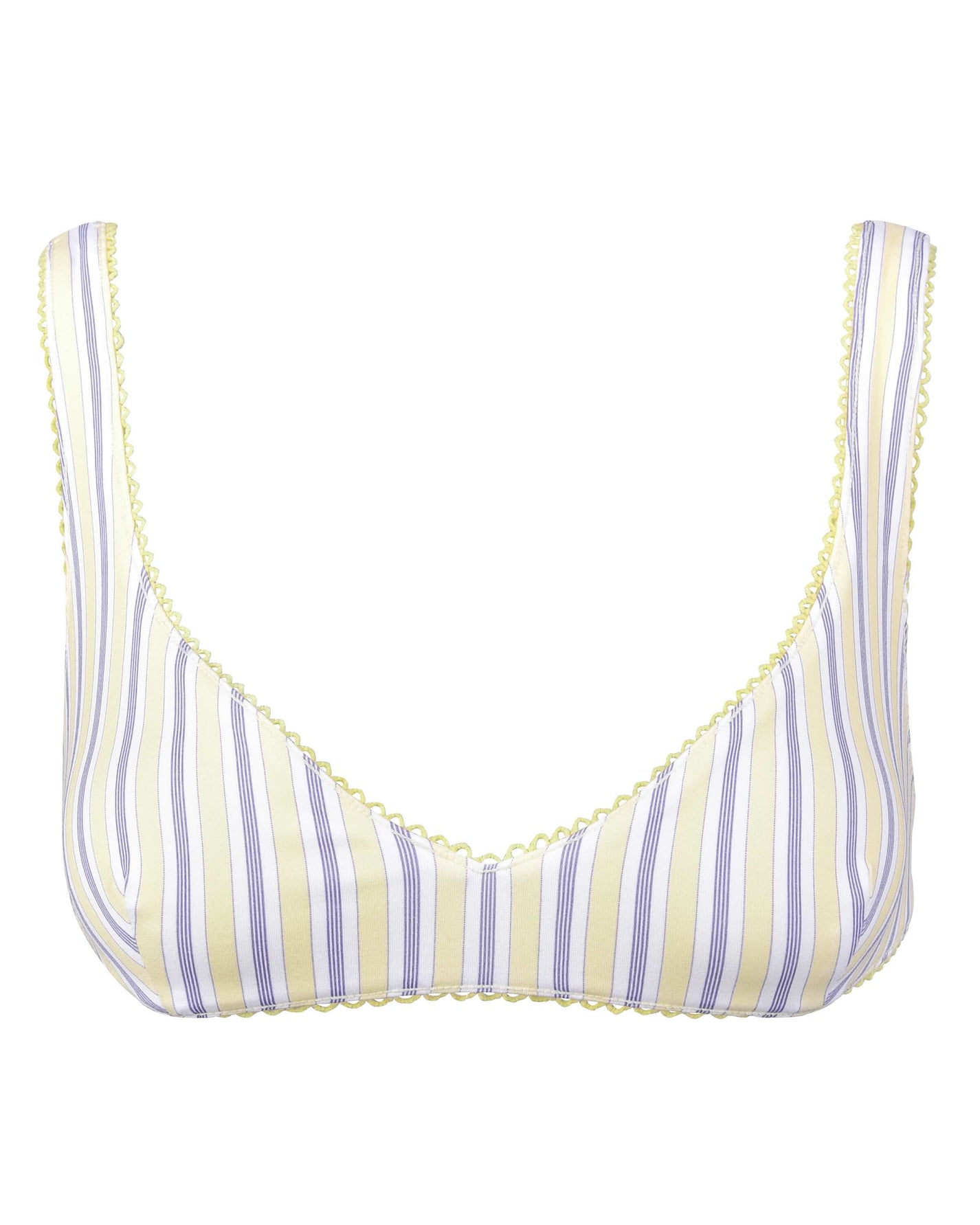 Two Sided Swim Top - Pacific Stripe / Citrine – MY MUM MADE IT