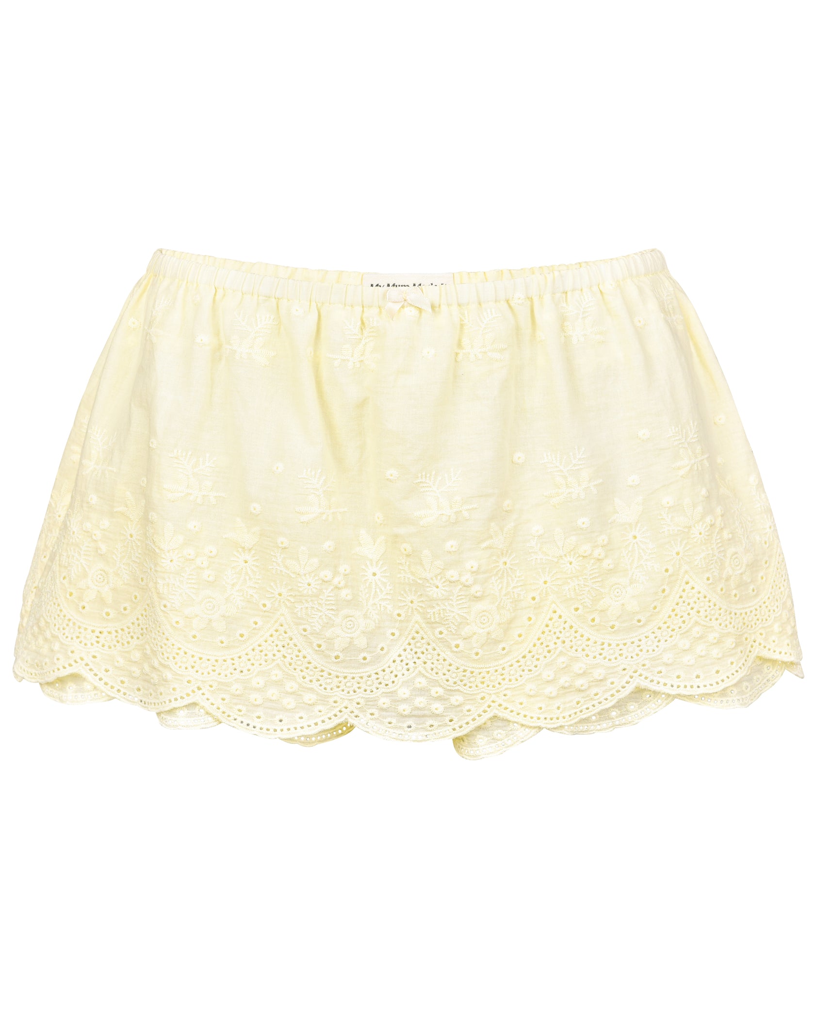 Lace Skort - Lemon – MY MUM MADE IT