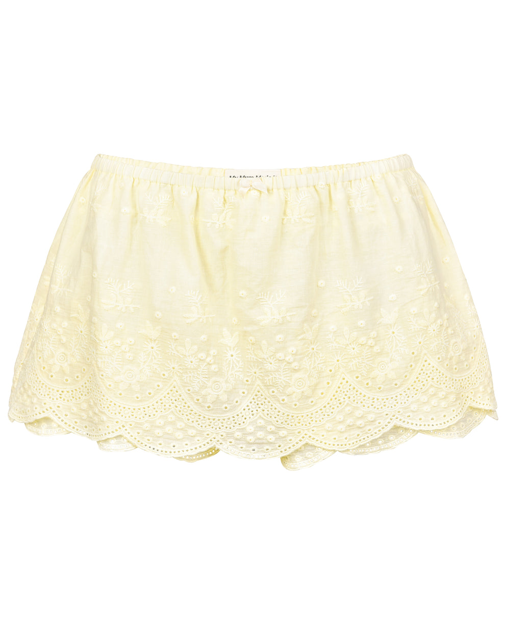 Lace Skort - Lemon – MY MUM MADE IT