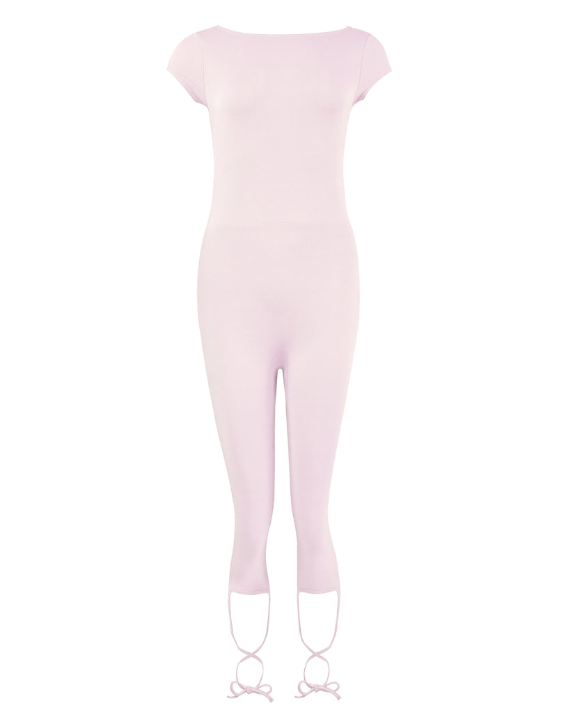Lace Back Tie Capri Unitard - Rose – MY MUM MADE IT