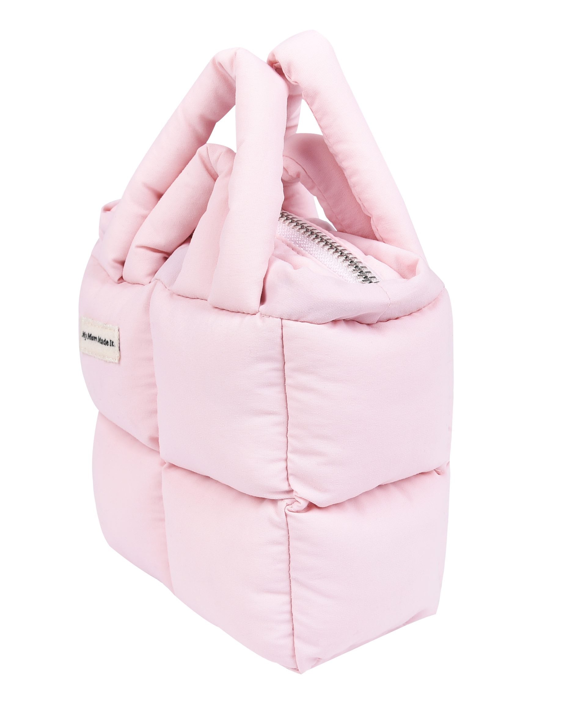 Puffer Mini Keychain Bag - Pink - MY MUM MADE IT