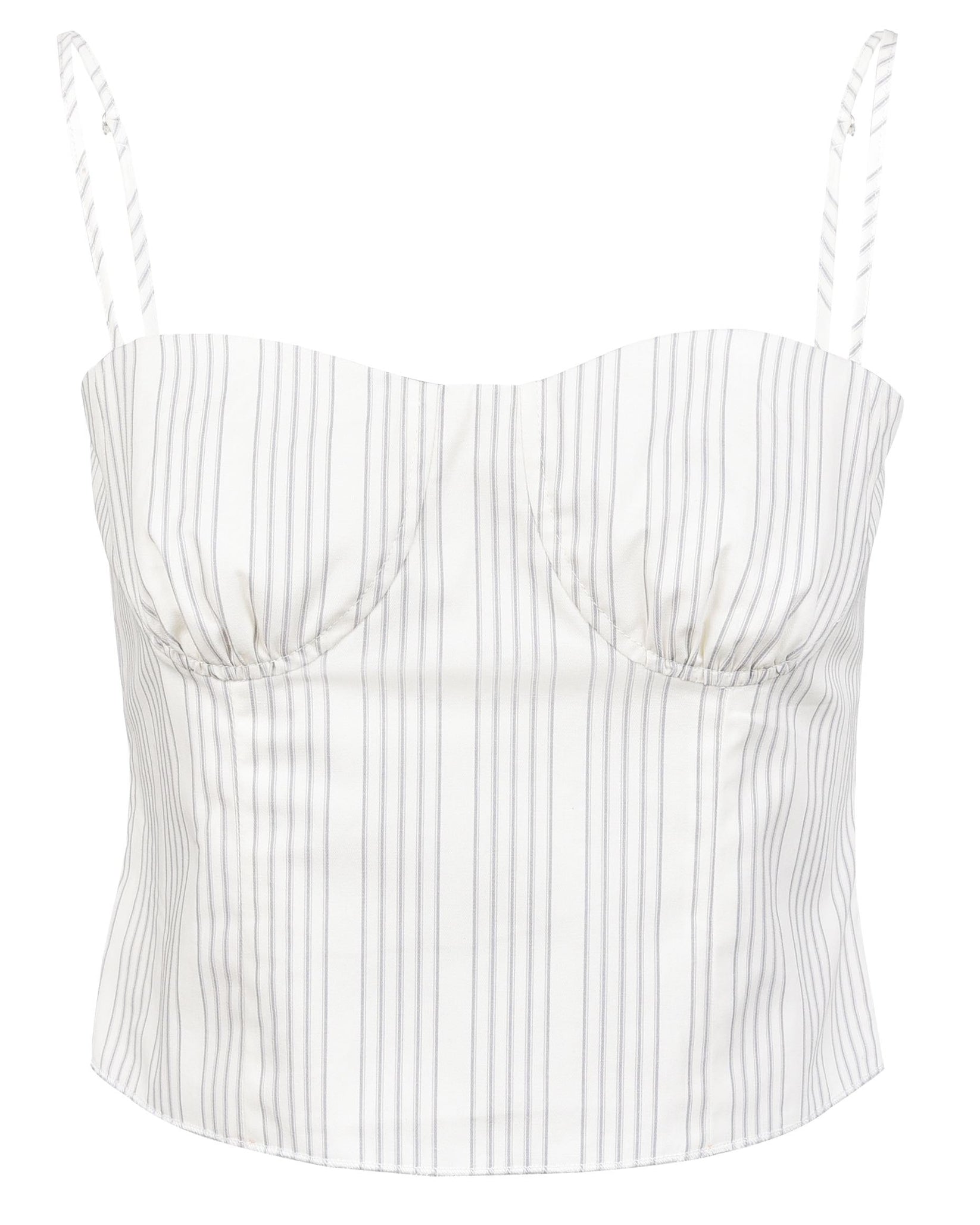 Corset Camisole - Chalk Stripe – MY MUM MADE IT